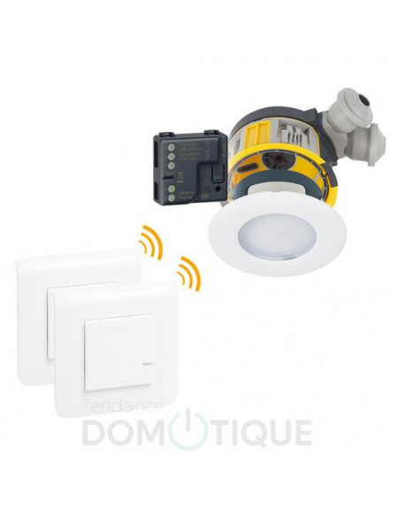 KIT 3 SPOTS A LED DIMMABLE IP44 MODUL'UP COMPLET, 1 MICROMODULE, 2 ...